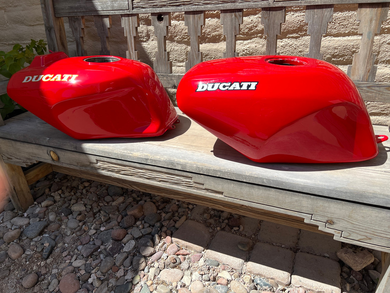 Ducati 851 Superbike OEM Aluminum Fuel Tank