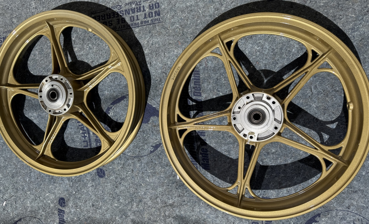 Ducati Bevel Drive & Pantah 18" Wheel Set by OSCAM