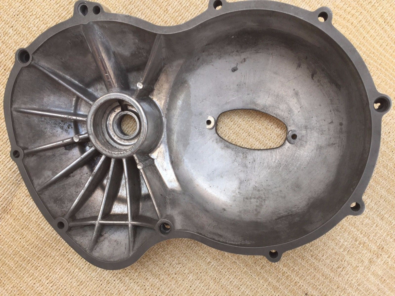 Ducati 750 SS Round Case "Green Frame" Clutch Cover