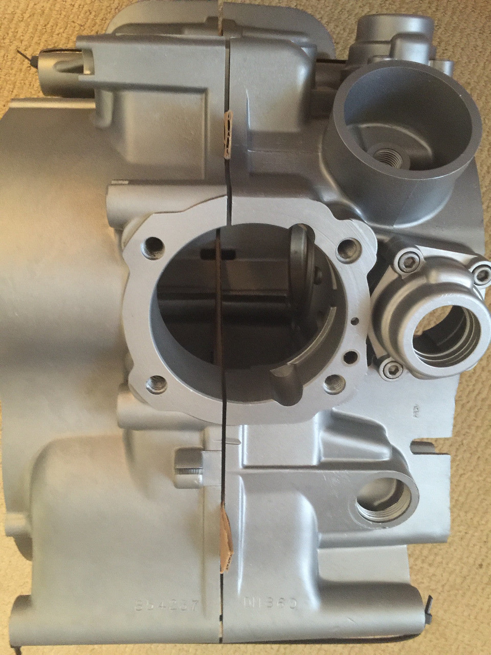 Ducati 900/860 GTS 1977 "Square Case" Bevel Drive Engine Cases