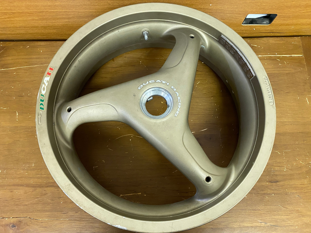 Ducati Racing, Brembo Wheel Set for the Ducati 916 Superbike, dtd 96