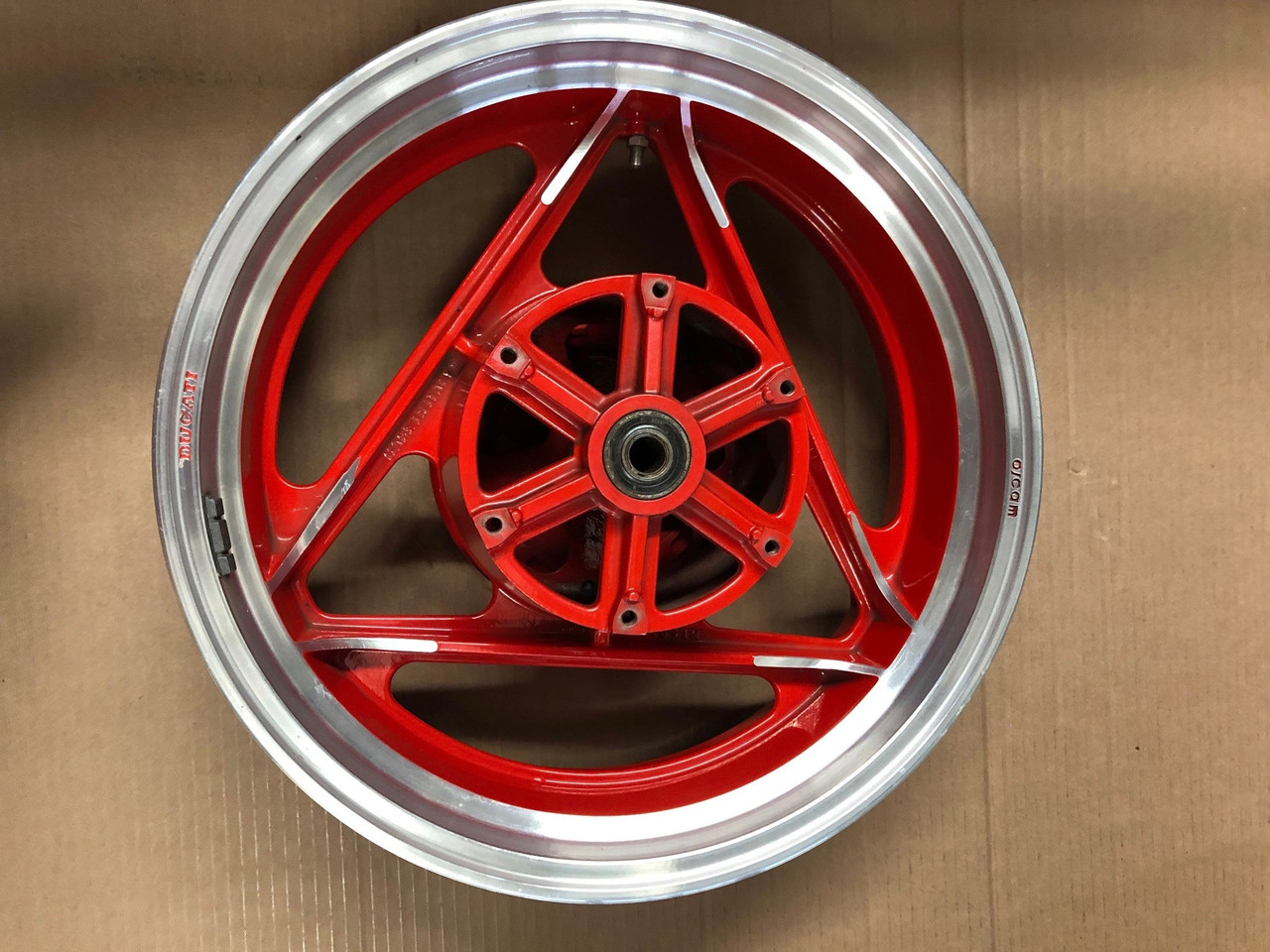 Ducati/Oscam OEM Rear Wheel, 16"x5.0" for Ducati F1 & Paso Bikes