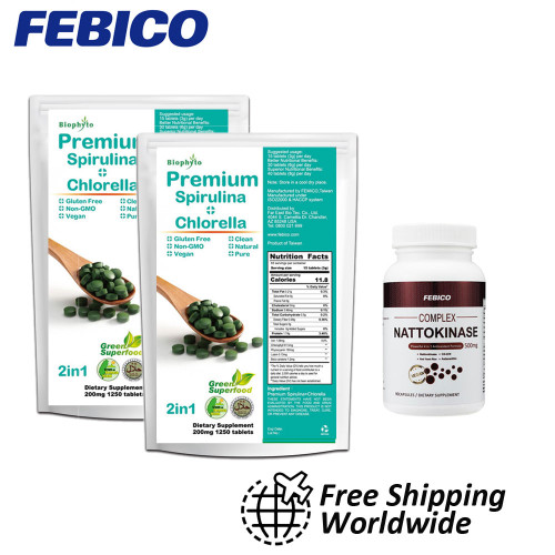 Special offer ! Natto Complex - Nattokinase 4 in 1 - 90 capsules (1 ...