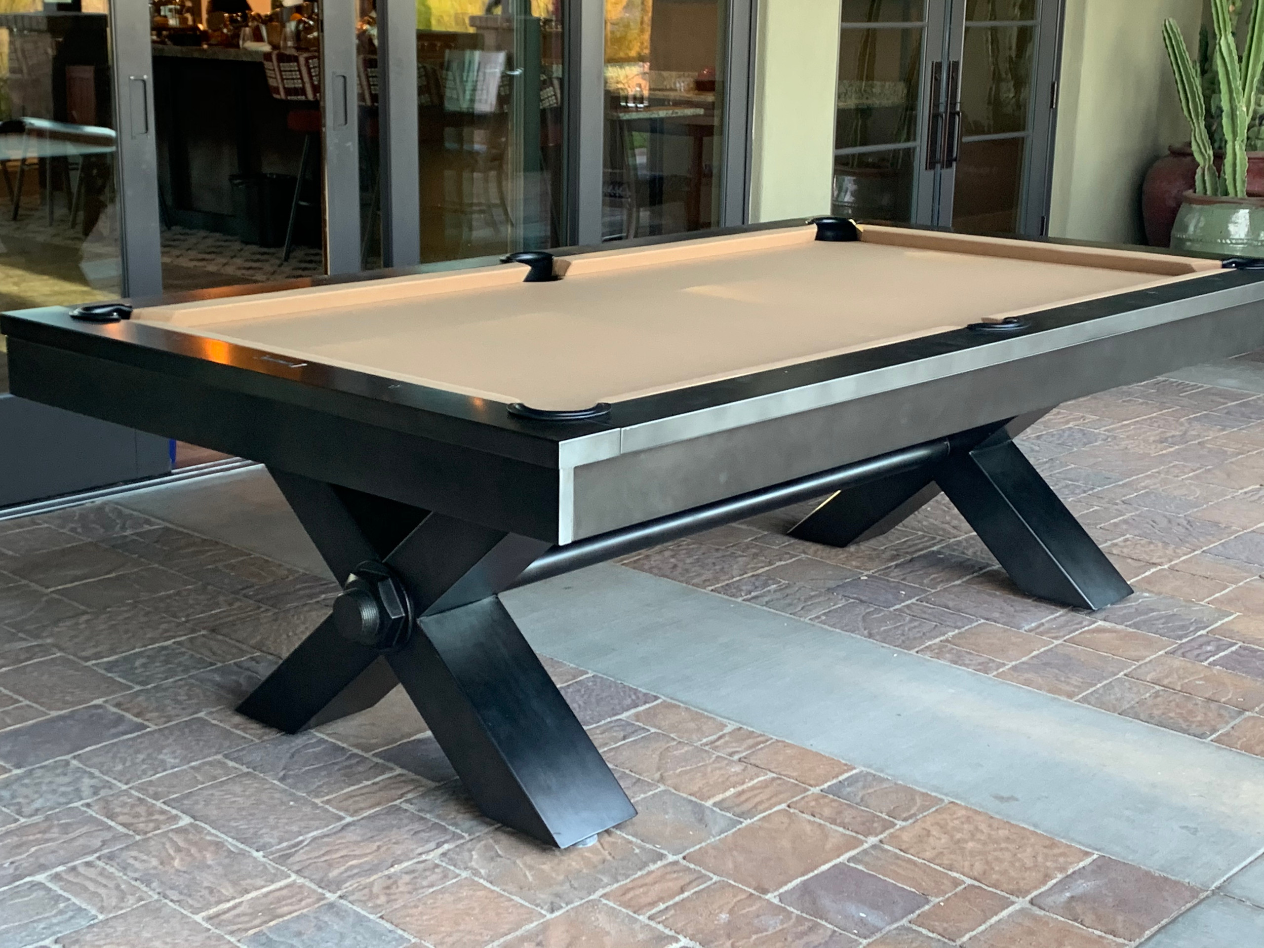 Plank and Hide Felix Pool Table | Steel Pool Table