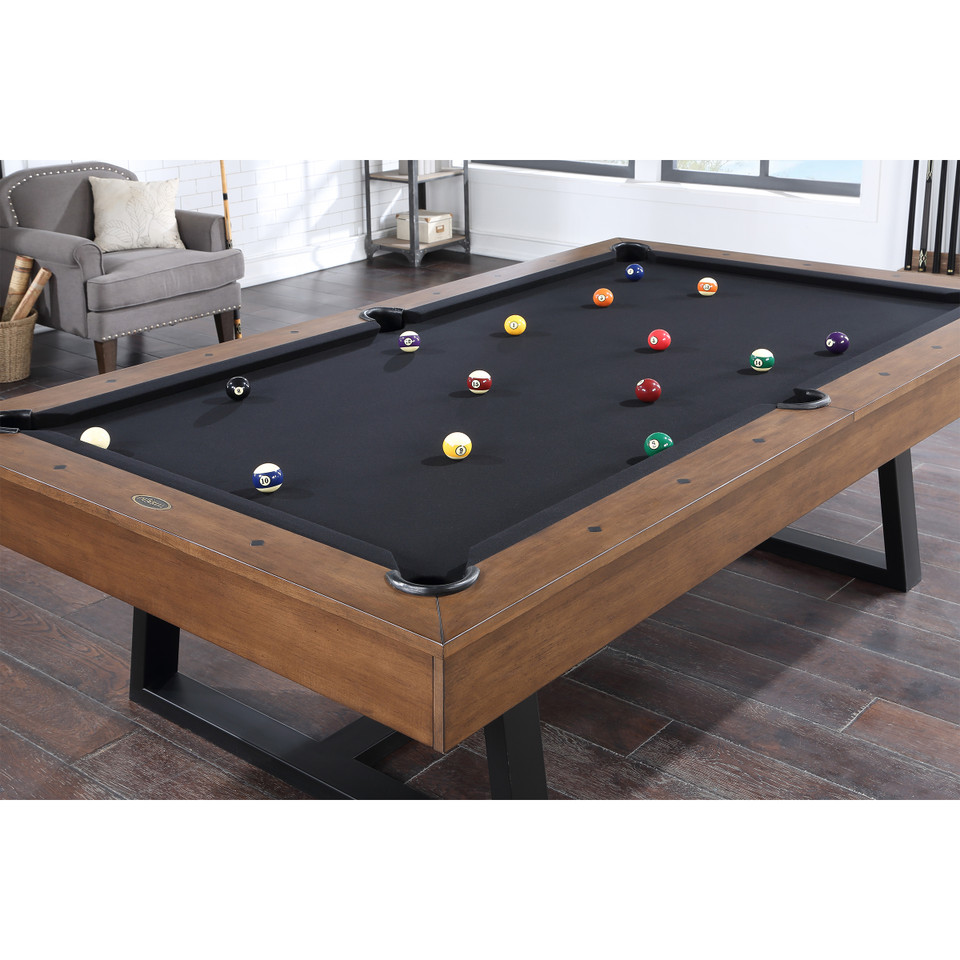 Annex Walnut or Matte Black Pool Table | Prestige Billiards