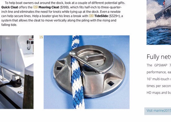 New Mooring Cleat Featured in Sea Magazine - Quick Cleat