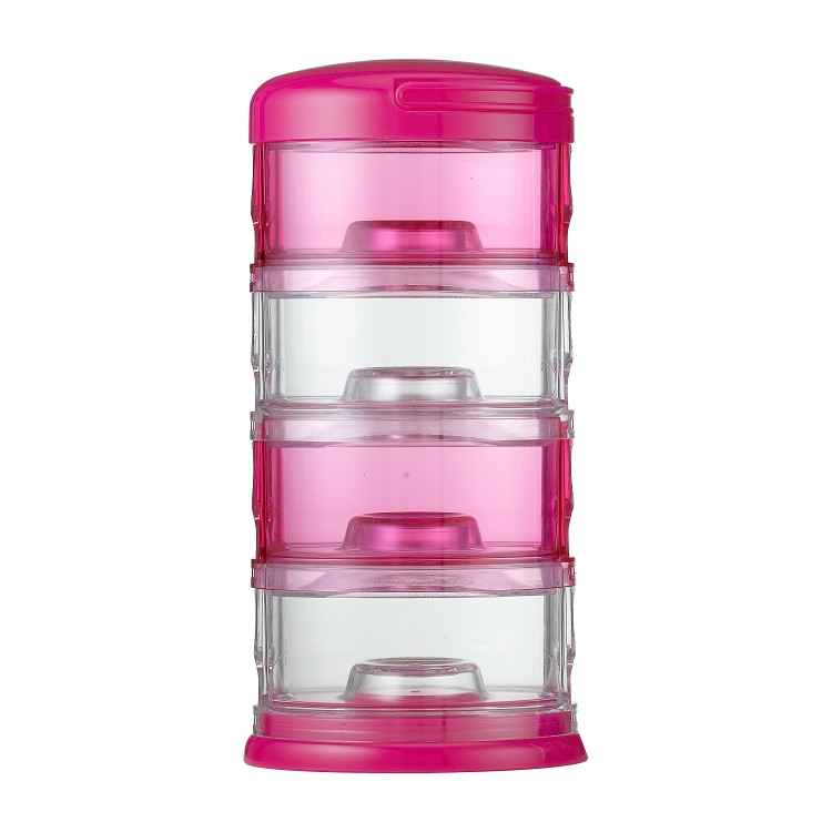 Packin' SMART Stackables 4 Tier Essentials - Pink - JoliMoli