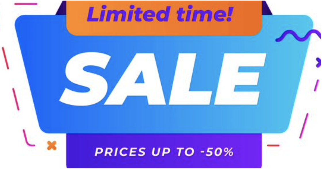 Limited Time Sale