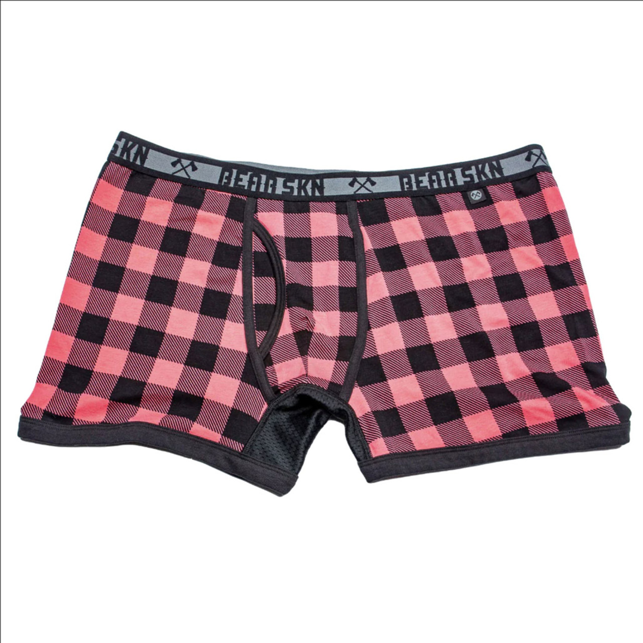 Bear Skn Bamboo Boxer Brief Bearbie Pink Backwoods