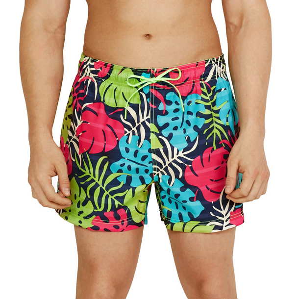 Speedo - Redondo Print Swim Trunk - Blue Atoll