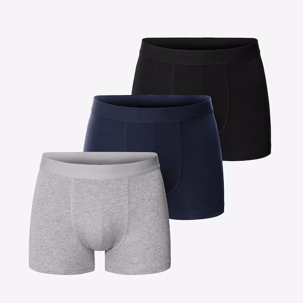 Bread & Boxers - Boxer Brief - Grey / Navy / black