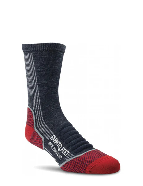 Farm To Feet - Damascus Light Targeted Cushion Sock - Total Eclipse