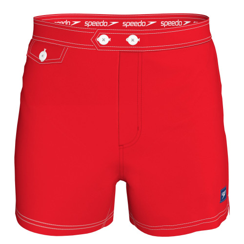 Speedo - Vintage Volley Swim Short - High Risk Red