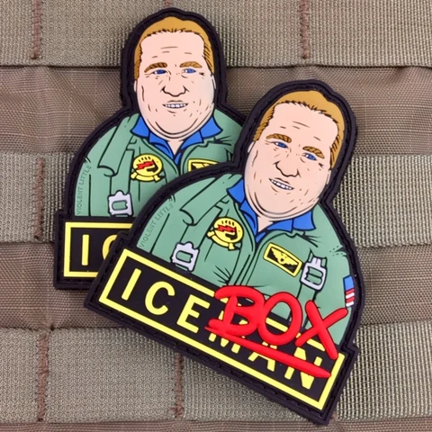 Violent Little Machine Shop Fat Iceman Top Gun Morale Patch