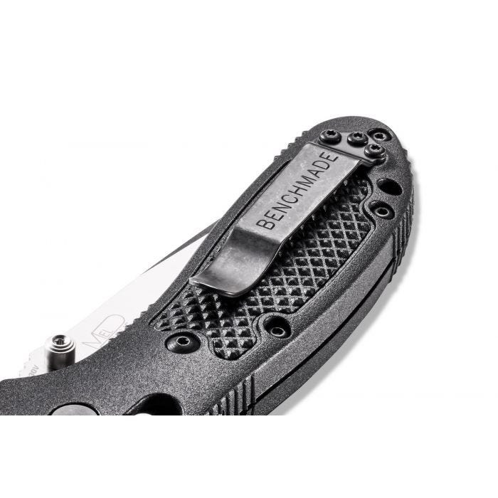 Benchmade 555-S30V Pardue Mini Griptilian Axis Lock Knife Black (2.91 ...