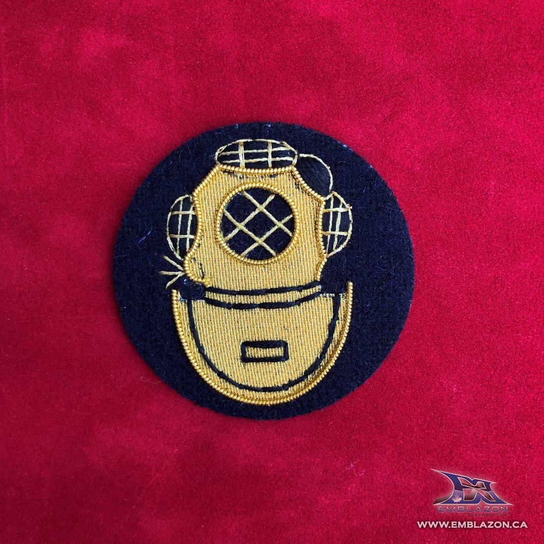 Emblazon RCMP Dive Team - Gold on Blue