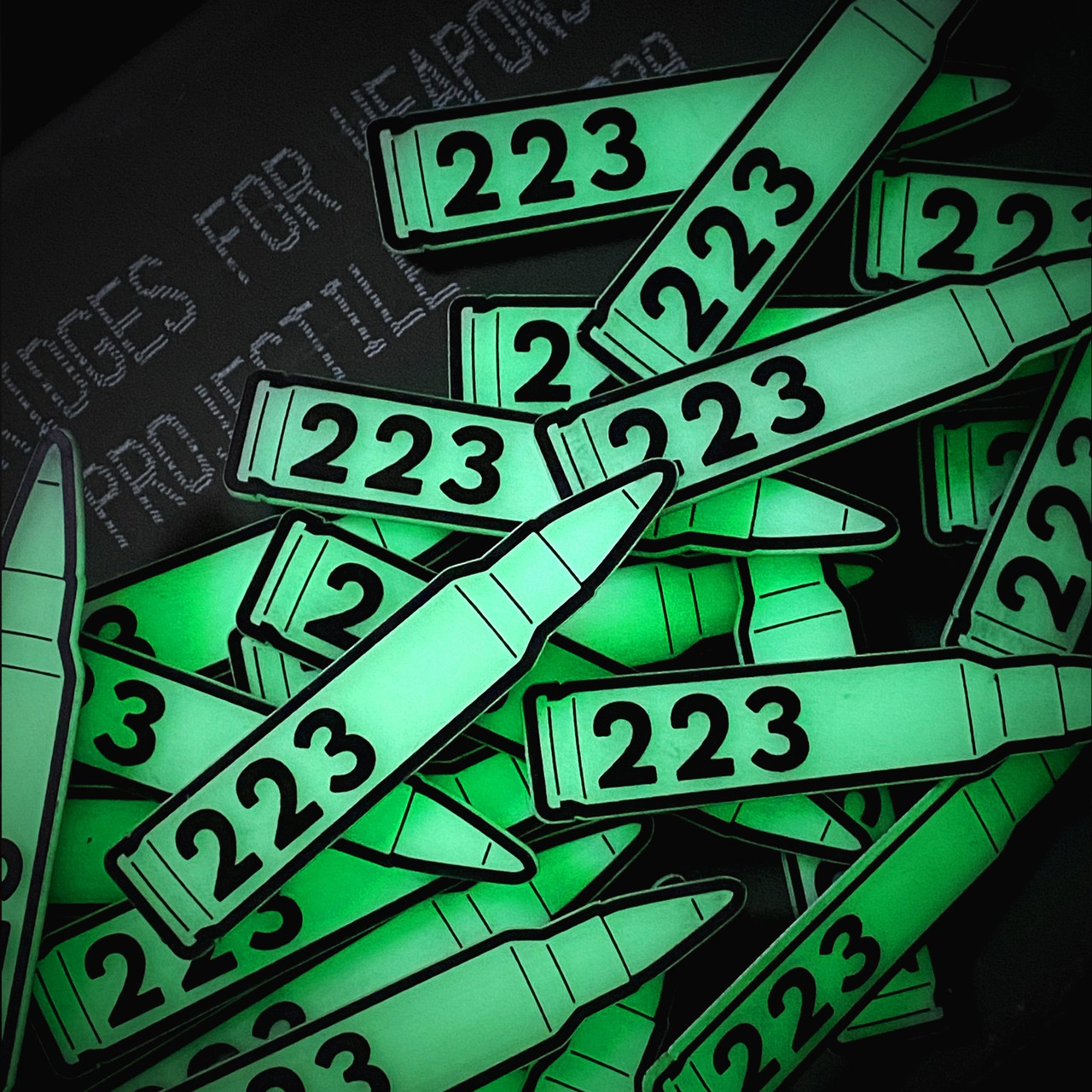 PS Patch Design Ammo Can GITD Peel N Stick Label / Patches (Multiple ...
