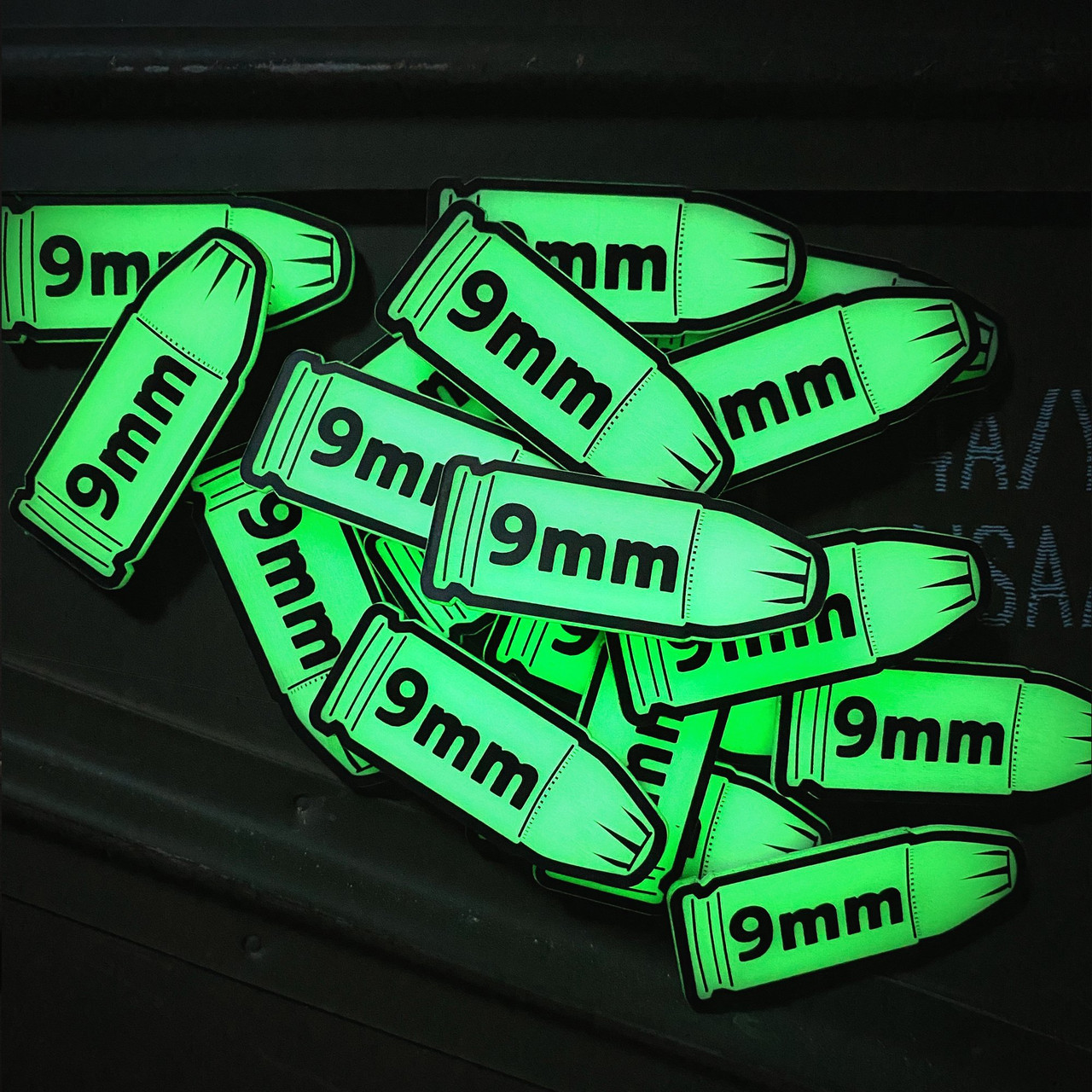 PS Patch Design Ammo Can GITD Peel N Stick Label / Patches (Multiple ...