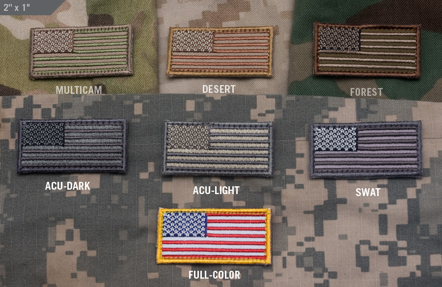 MSM US Flag Mini Morale Patch