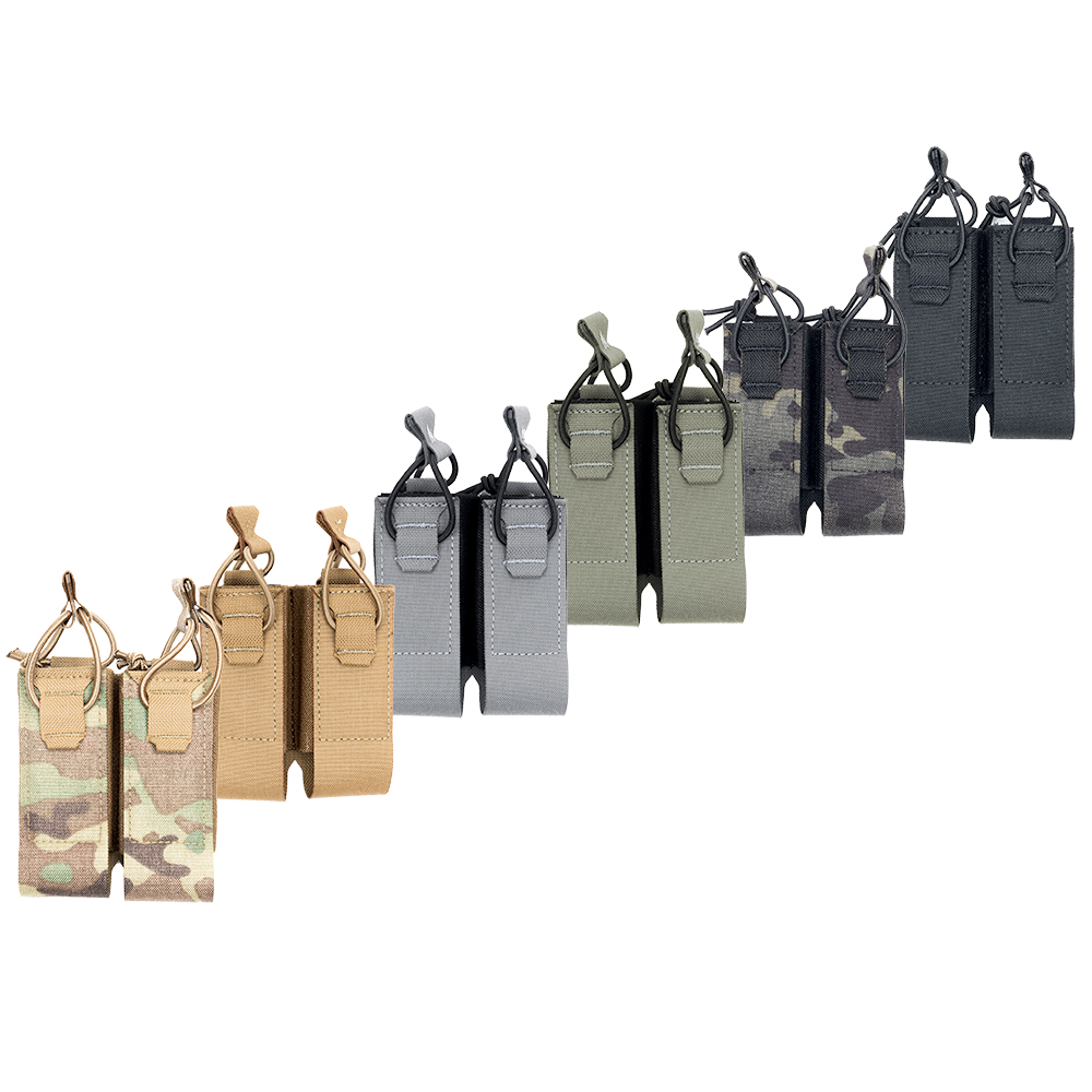 Haley Strategic Double Pistol Mag Pouch V2 (Pull Tabs)