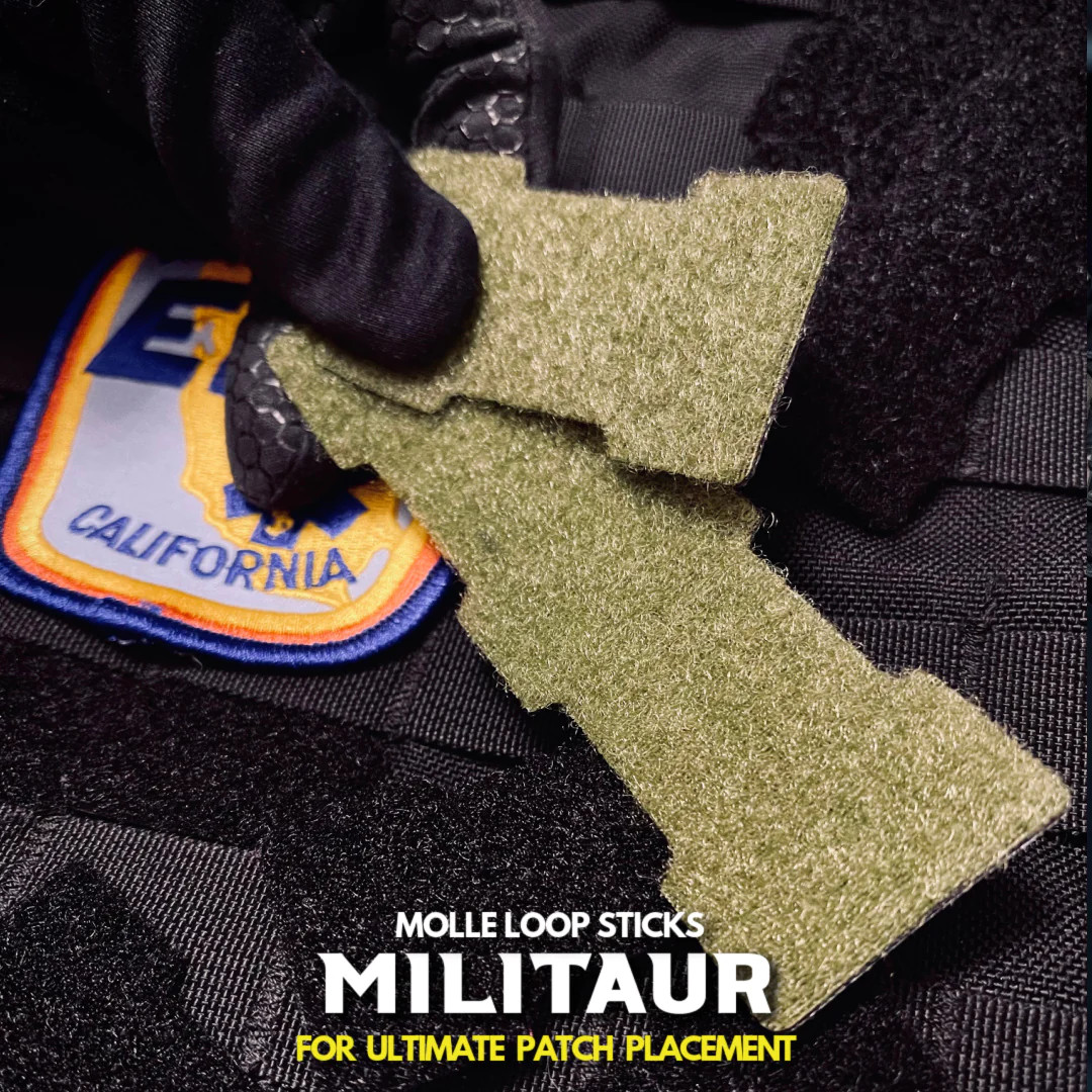 Militaur Loop Sticks (Molle Compatible) - Black or OD Green