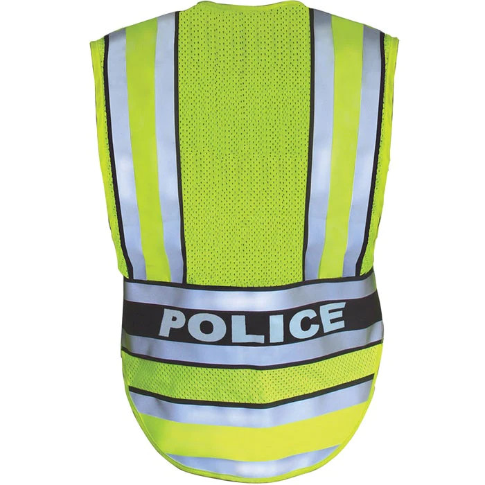 Flying Cross - POLICE Pro Series Hi-Viz Yellow Safety Vest