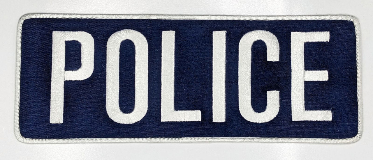 5.11 Tactical Embroidered Police Patch (4" x 11")