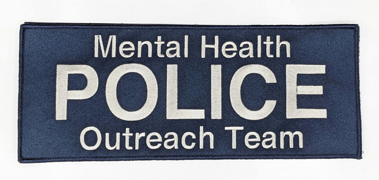 DS Police MENTAL HEALTH OUTREACH TEAM Police Patch (4" x 10")