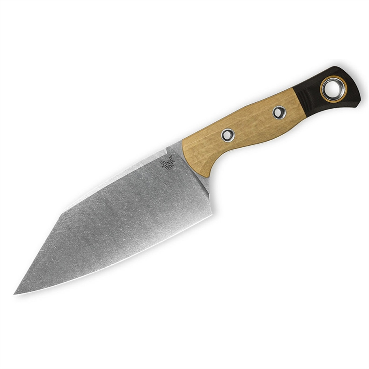 Benchmade - Station Knife (Maple Richlite Handle) in CPM-145
