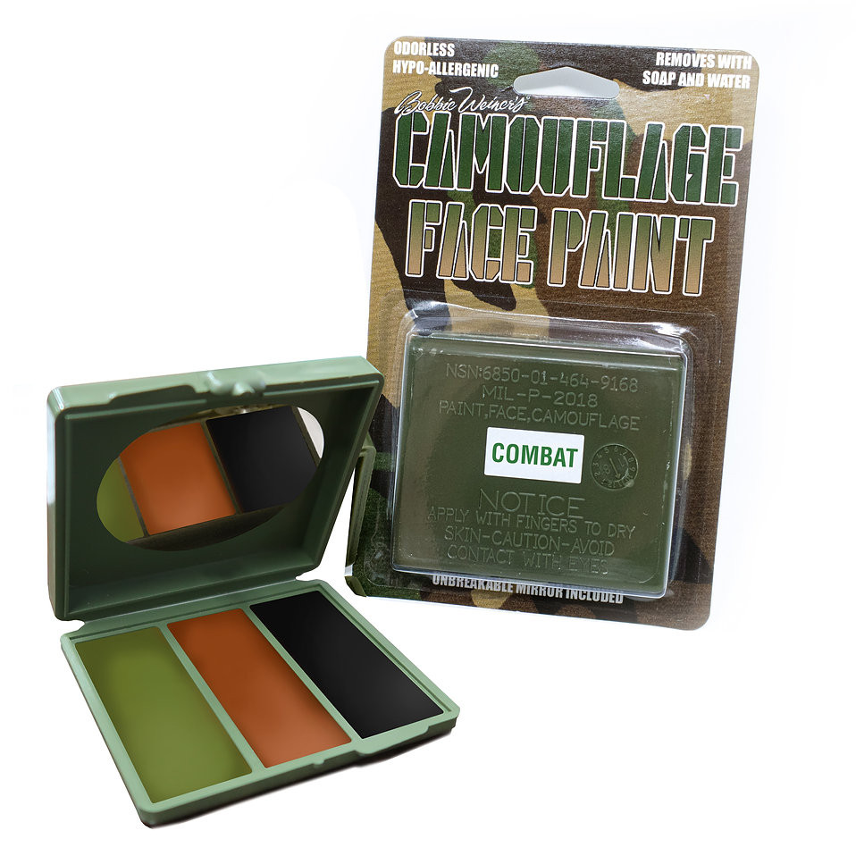Camouflage Face Paint - COMBAT 3 Color