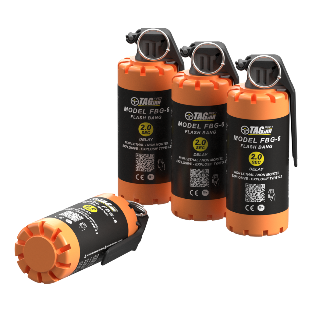 TAGinn Pro FBG-6 Flashbang BIG (SIMULATION) [Single OR 6-Pack]