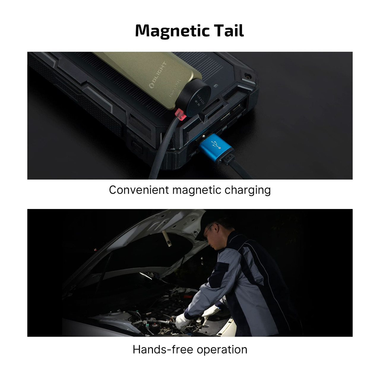 Olight - Arkfeld Ultra 3-In-1 EDC Rechargeable Flashlight/Laser/UV