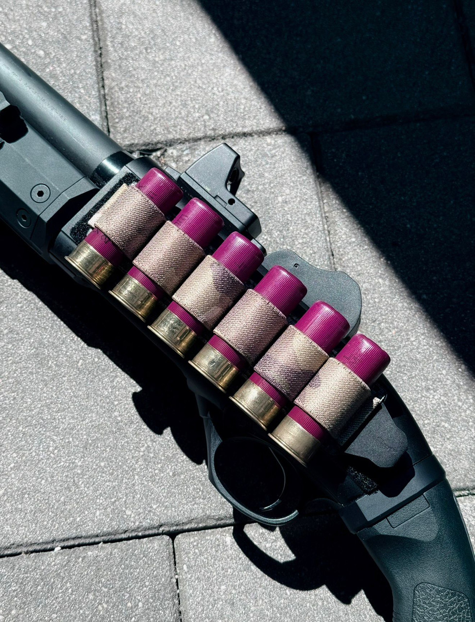 Windward MFG - SIXES: 6-SHOT Shell Carrier (hook/velcro backing)