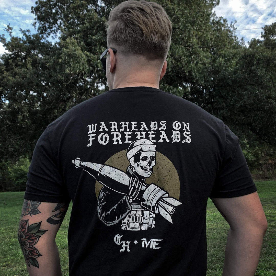Cleared Hot Co. Warheads on Foreheads T-Shirt *CLEARANCE*