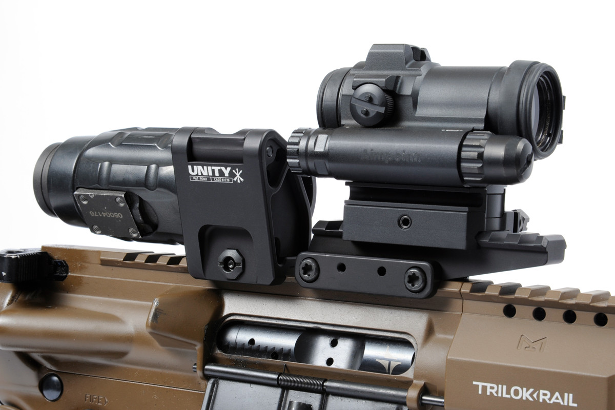 Unity Tactical FAST Optics Riser (SHORT for lower 1/3 cowitness optics)