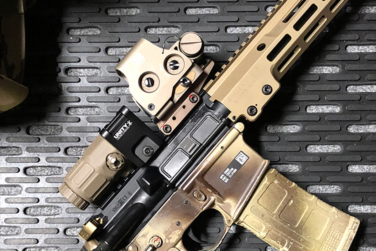 Unity Tactical FAST Optics Riser (SHORT for lower 1/3 cowitness optics)