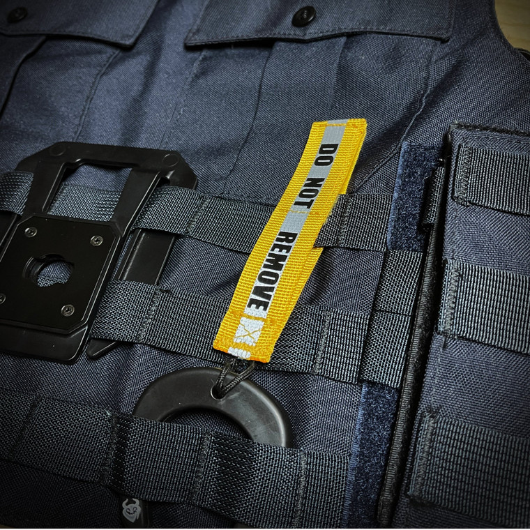 Militaur Do Not Remove Door Stop Strap