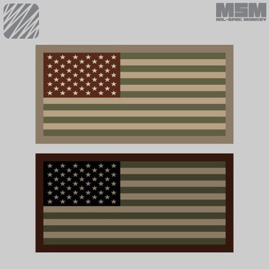 MSM US Flag Mini Morale Patch