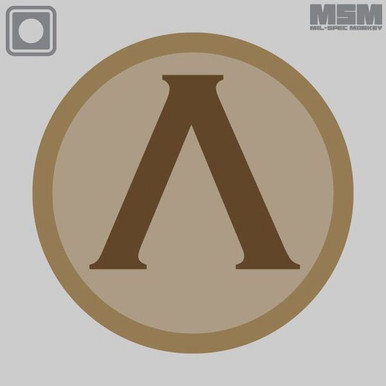 MSM Lambda Shield PVC Morale Patch