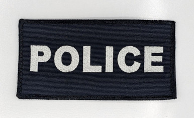 DS Embroidered Police Patch (3" x 6")