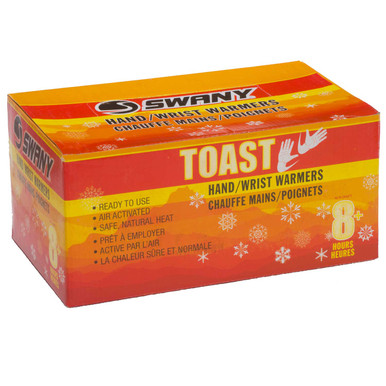 Swany TOAST Heat Pack - Hand Warmer (Box of 40 Pairs)