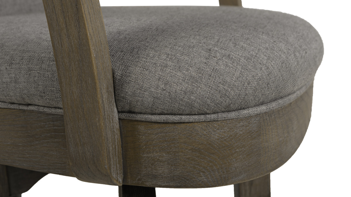 Williams Swivel Bar Stool and Counter Stool with Armrests - Jennifer ...