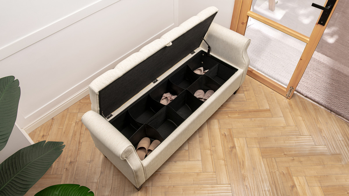Jacqueline Shoe Storage Divider Insert Accessory, Black - Jennifer ...