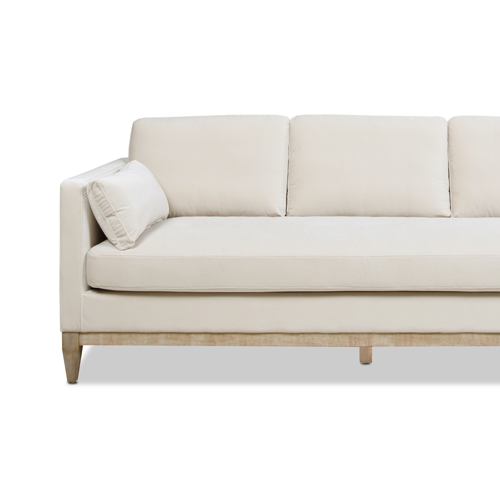 Jennifer Taylor Home Knox 84 Modern Farmhouse Sofa French Beige