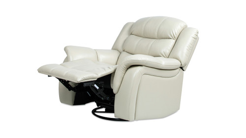 White leather recliner massage chair store