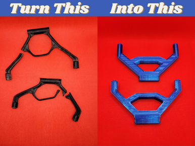 Bumper Mounts - Upper/Lower (Front & Rear) - Compatible w/ Traxxas X-Maxx