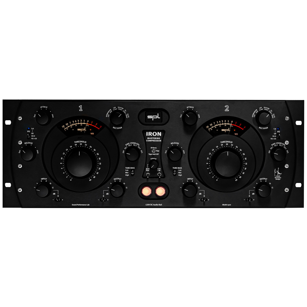 SPL IRON V2 Mastering Compressor (All Black) | FrontEndAudio.com