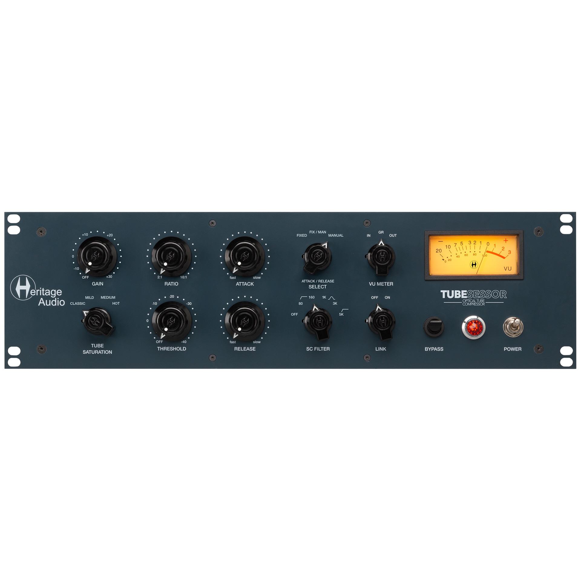 Heritage Audio Tubesessor Optical Tube Compressor | FrontEndAudio.com