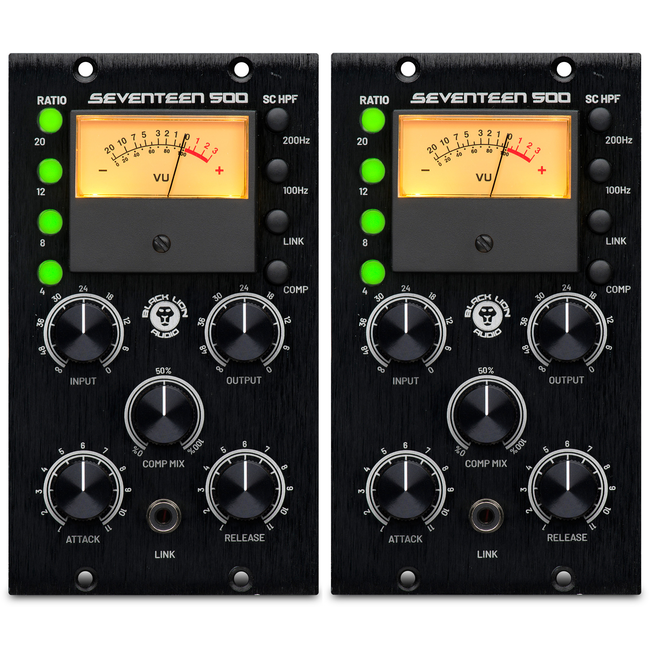 Black Lion Audio Seventeen 500-Series Compressors (Stereo Pair ...
