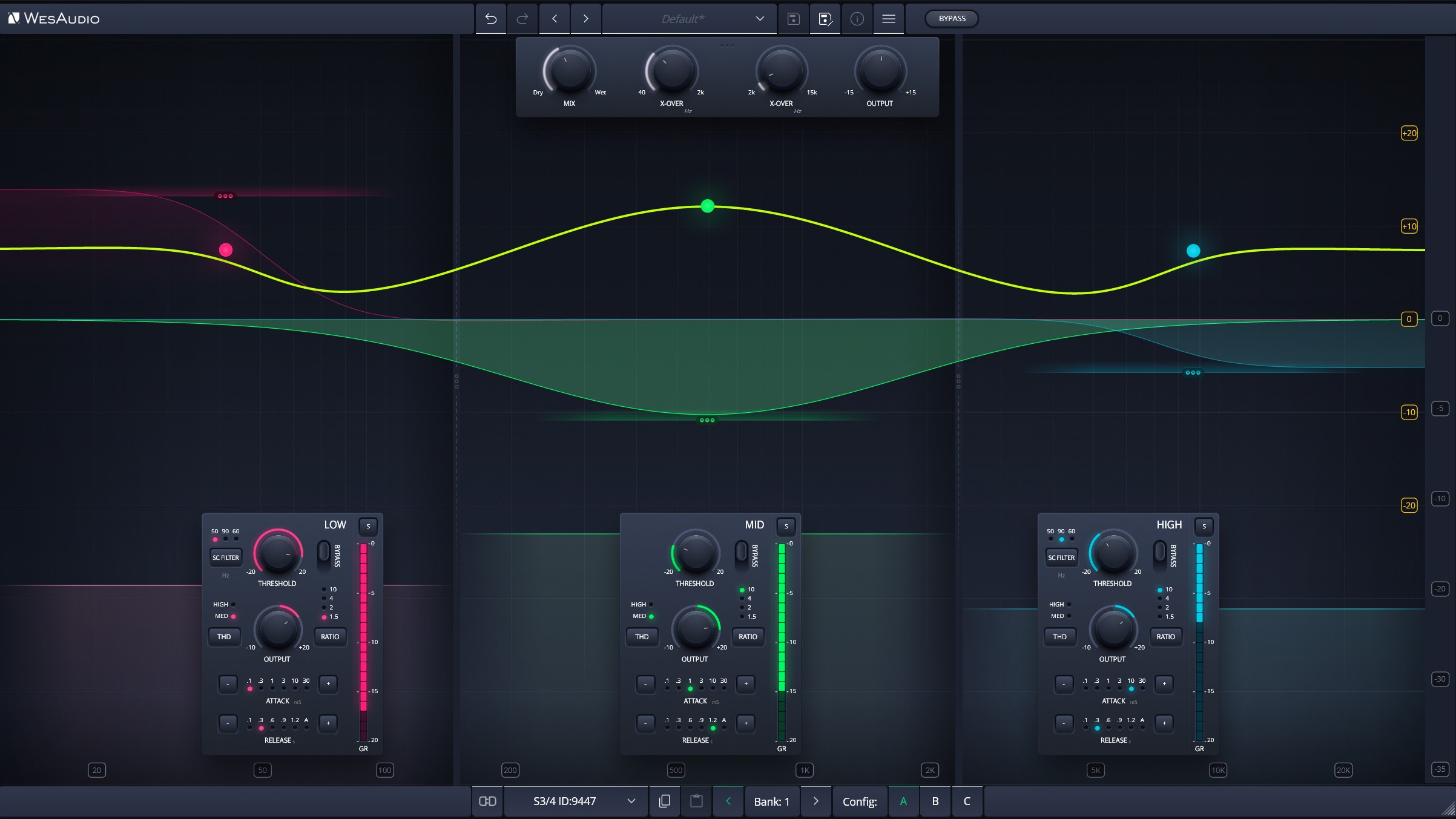 Introducing the WesAudio Pandora 500 Series MultibandCompressor - Front ...